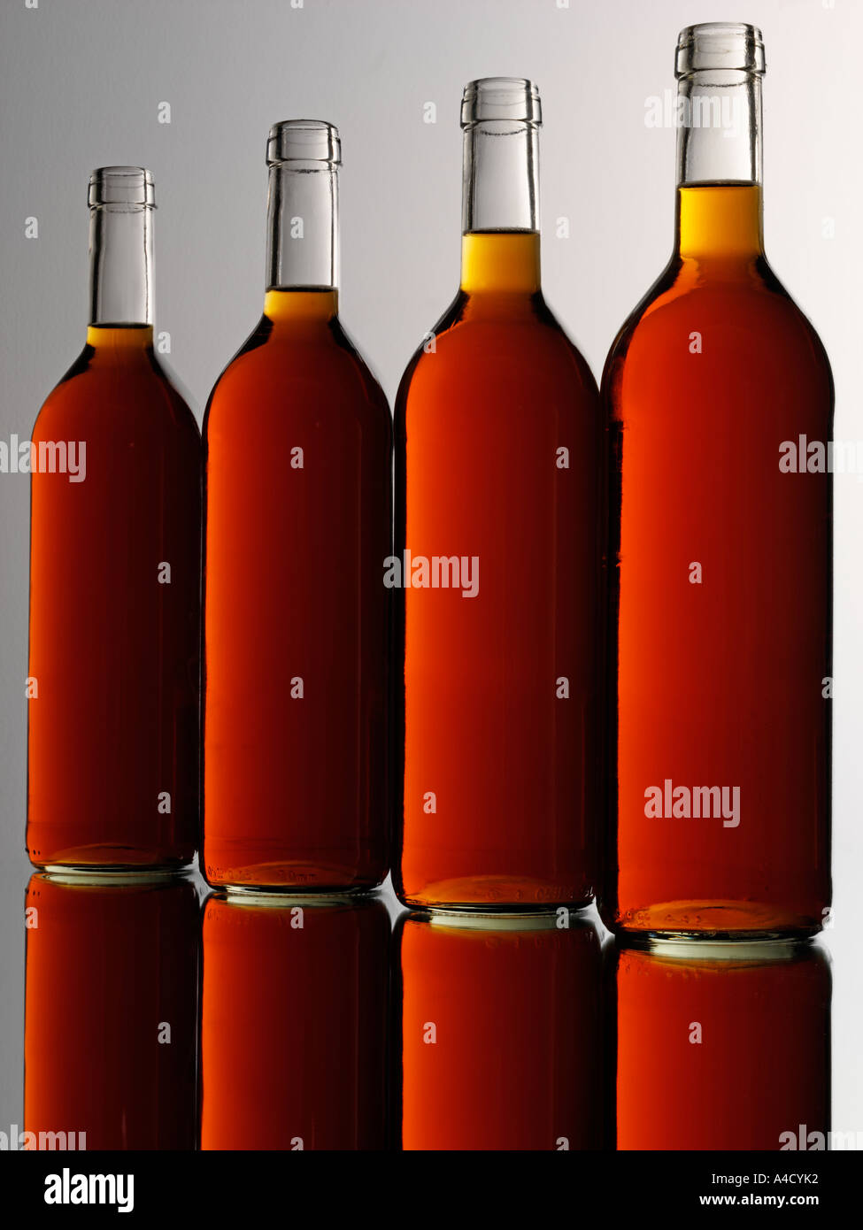 BOTTLES OF CALVADOS BRANDY Stock Photo - Alamy