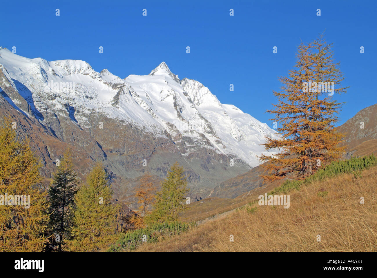The mountain Grossglockner, Austria Stock Photo - Alamy