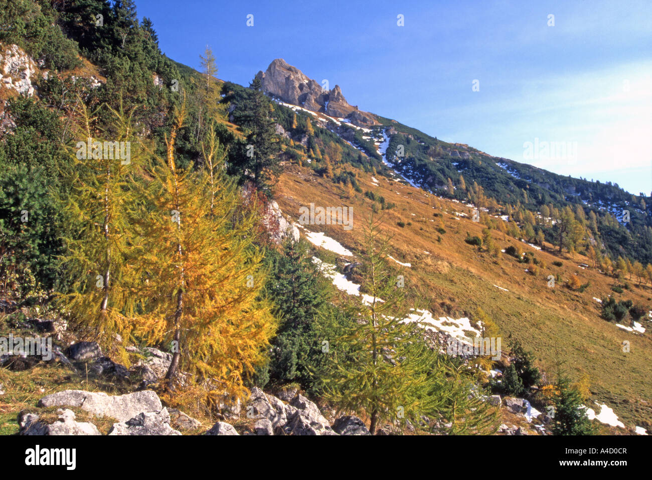 Autumn in the Rofan Mountains. Austria, October Stock Photo - Alamy
