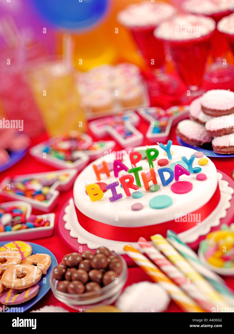 HAPPY BIRTHDAY PARTY Stock Photo - Alamy