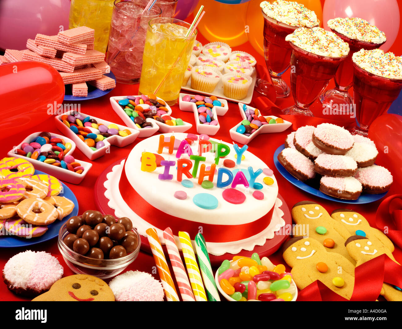 HAPPY BIRTHDAY PARTY Stock Photo - Alamy