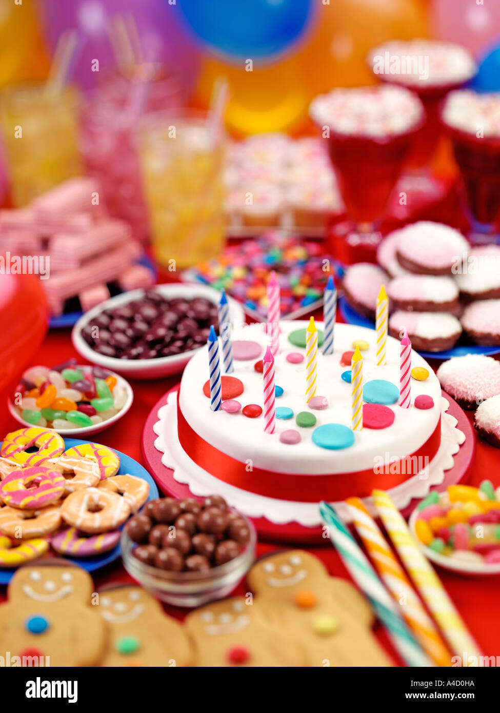 HAPPY BIRTHDAY PARTY Stock Photo - Alamy