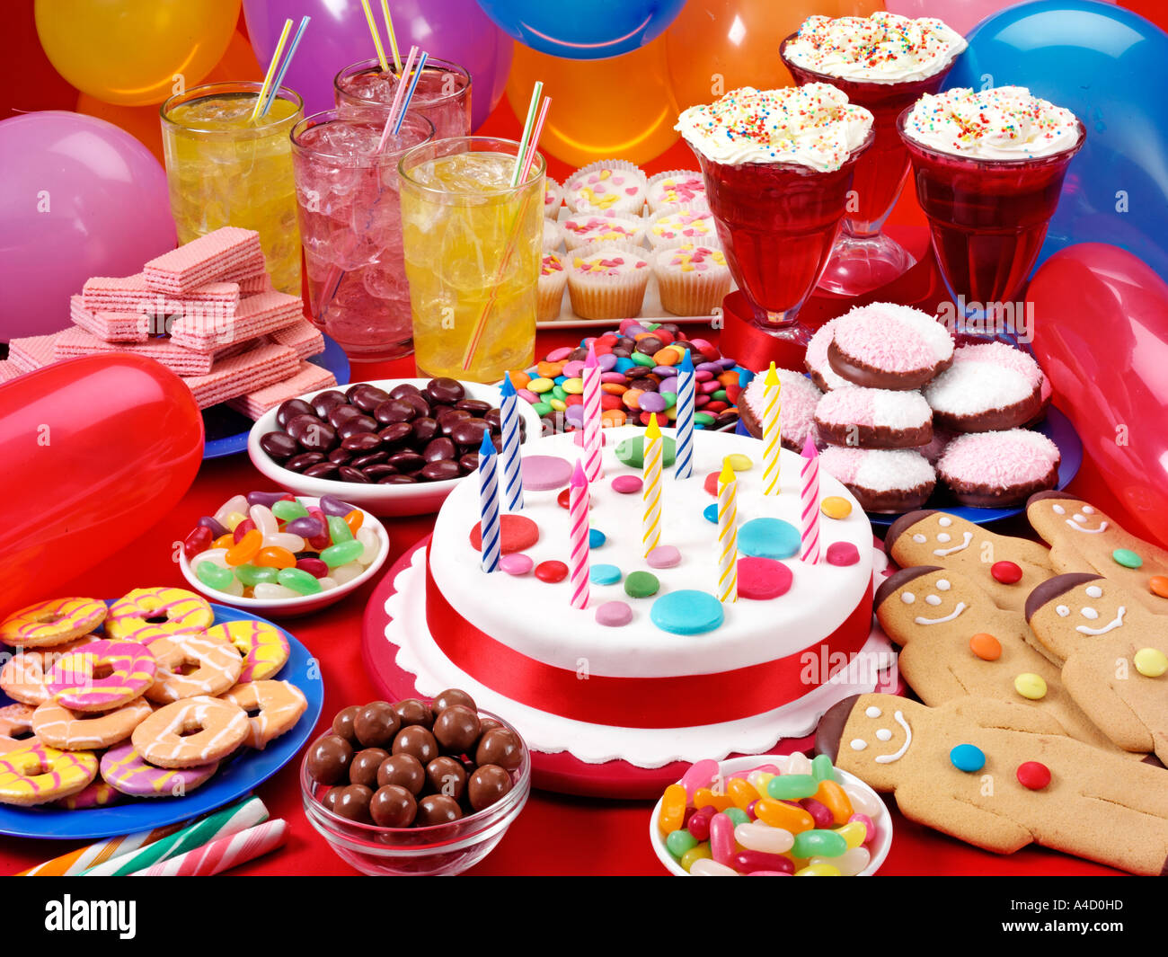 HAPPY BIRTHDAY PARTY Stock Photo - Alamy