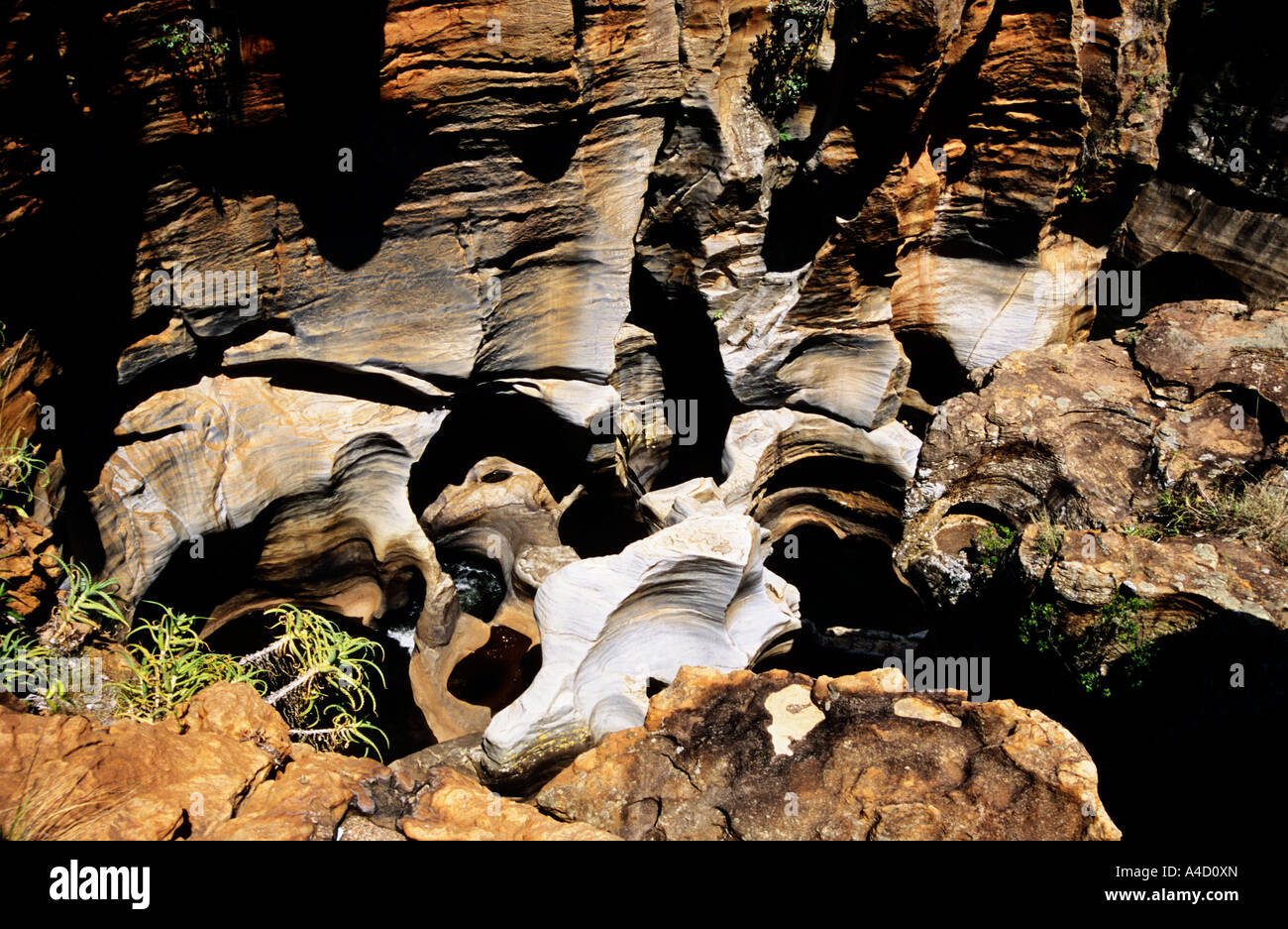 Bourkes luck graskop potholes south africa hi-res stock photography and ...