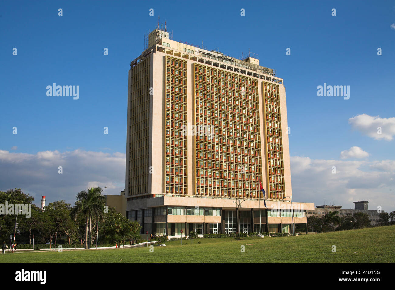 A ministry building, Plaza de la Revolucion, Revolution Square, Havana ...