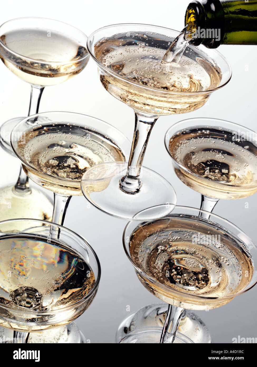 Champagne Tower High Resolution Stock Photography and Images - Alamy