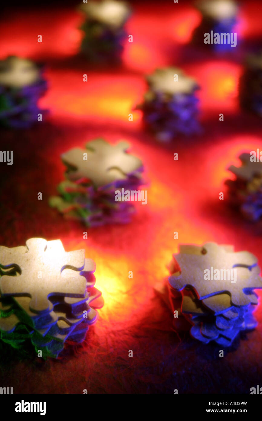 Stacked puzzle pieces hi-res stock photography and images - Alamy