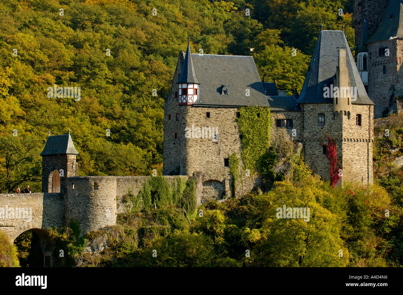 Entrance to Eltz Castle near Cochem Germany Stock Photo - Alamy