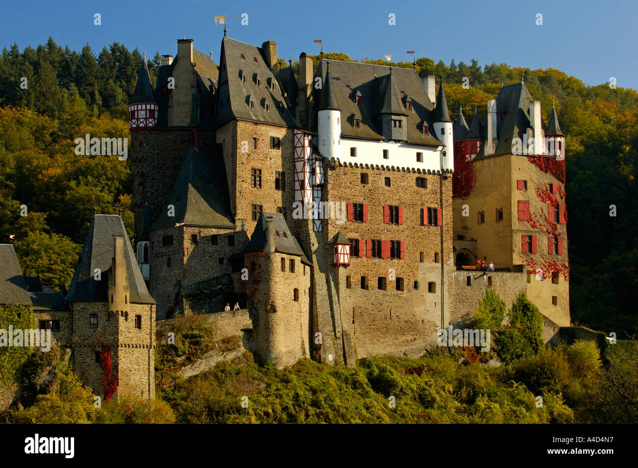 Eltz Castle near Cochem Germany Stock Photo - Alamy