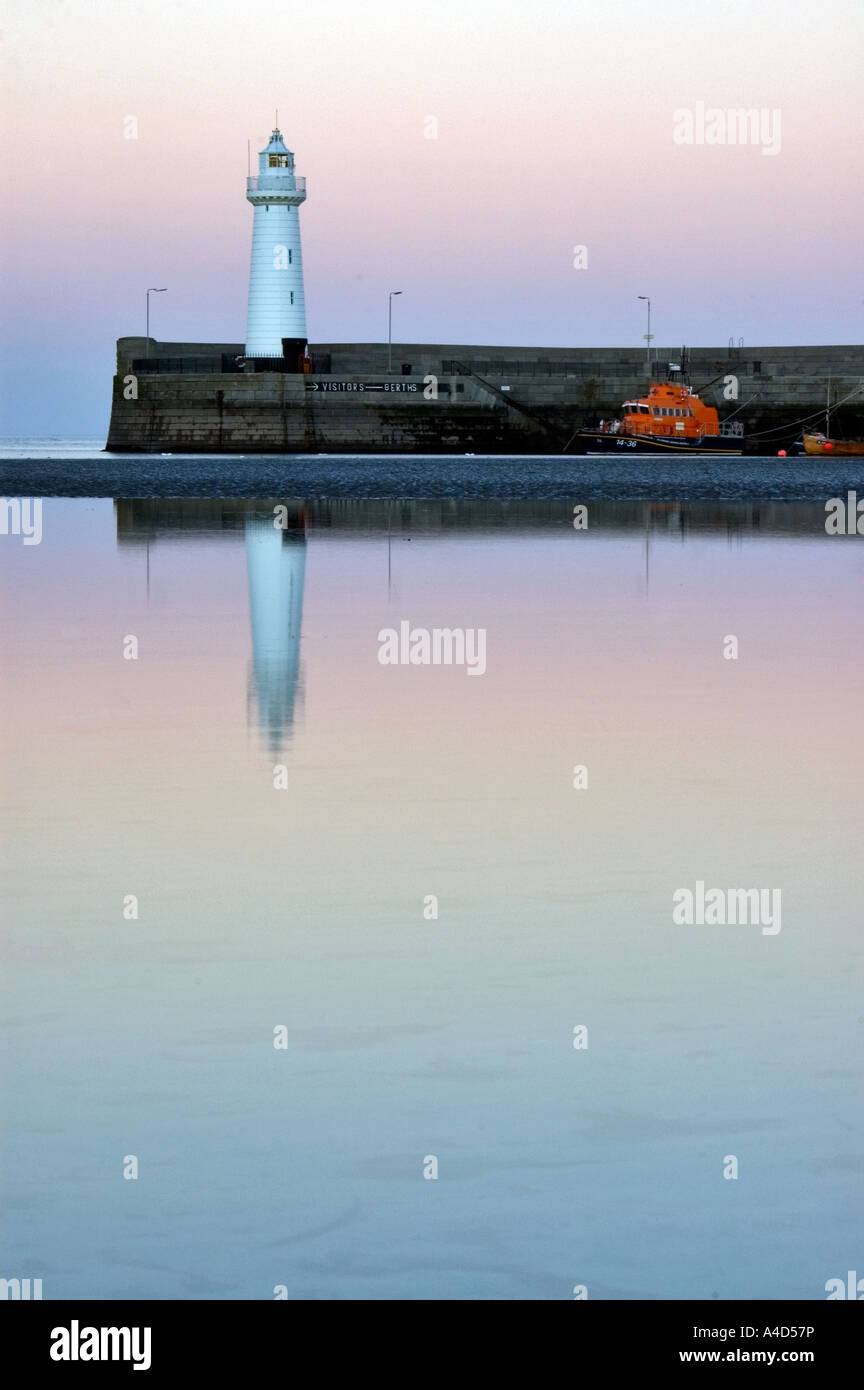 Donaghadee Lighthouse, County Down, Northern ireland Stock Photo - Alamy