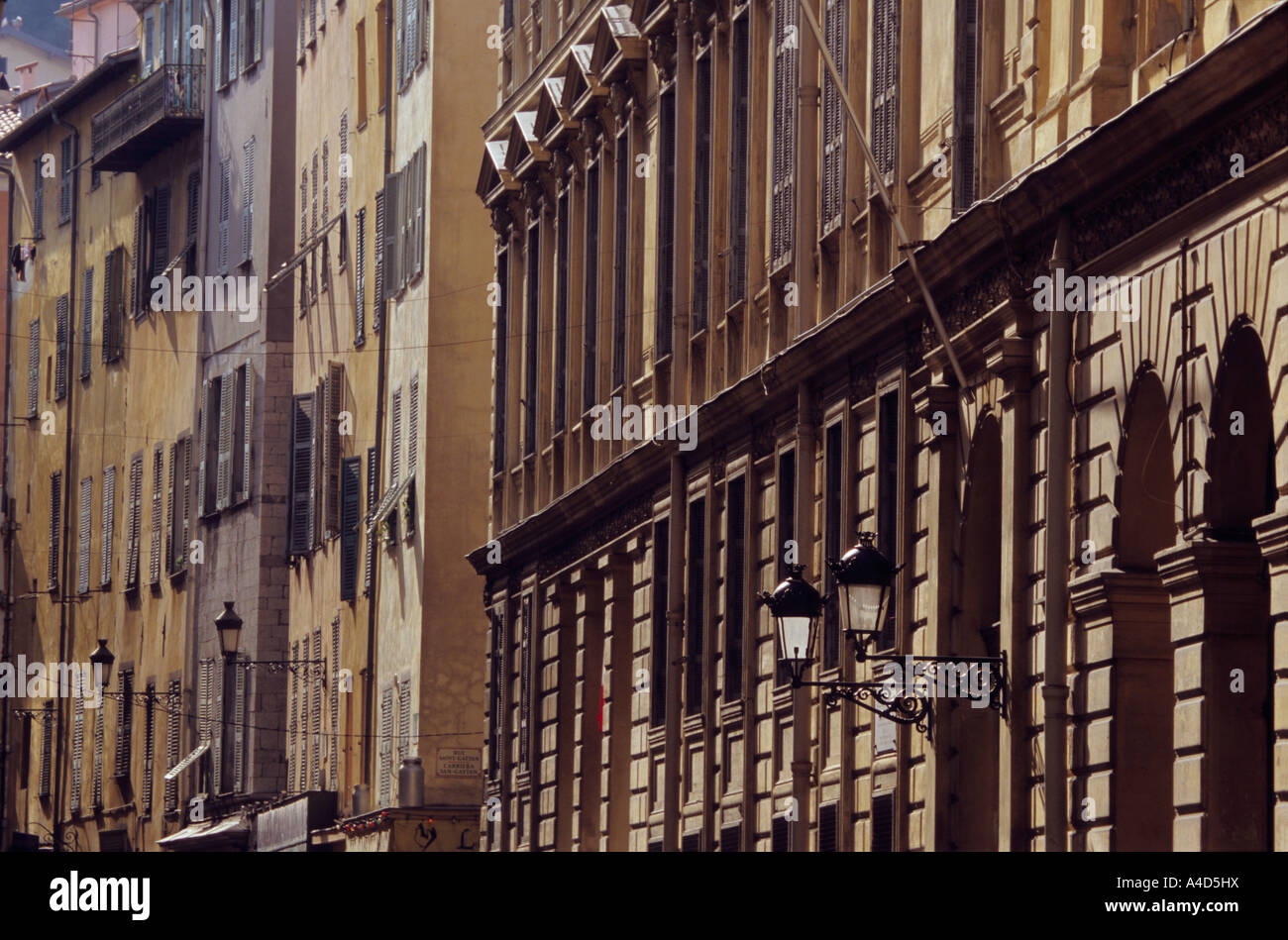 Nice, rue de la Prefecture, Alpes-Maritimes, 06, France, French Riviera ...