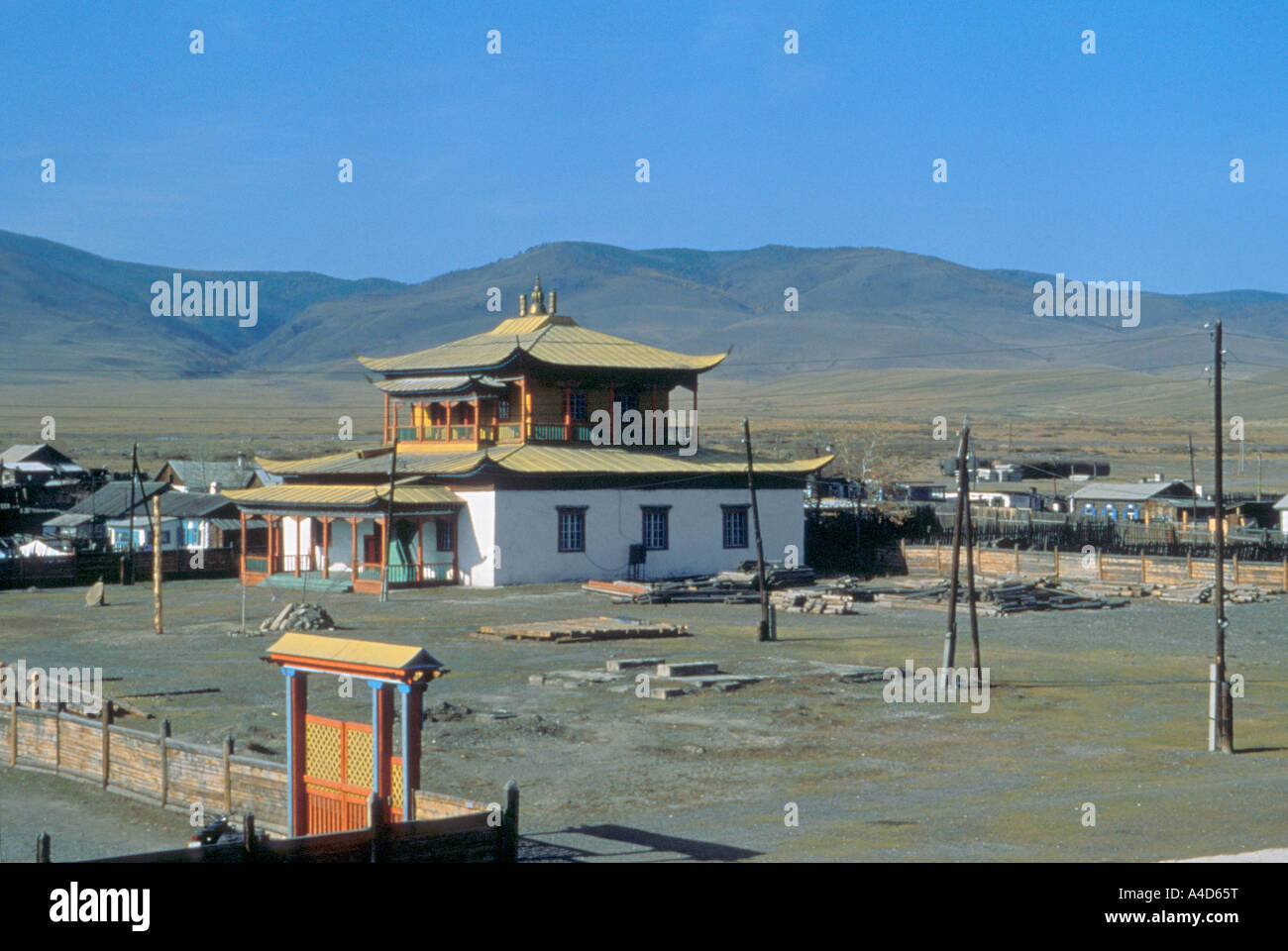 Buddhist Monastery, Gusino-Ozero, Buriatya [Eastern Siberia] ,RUSSIA ...