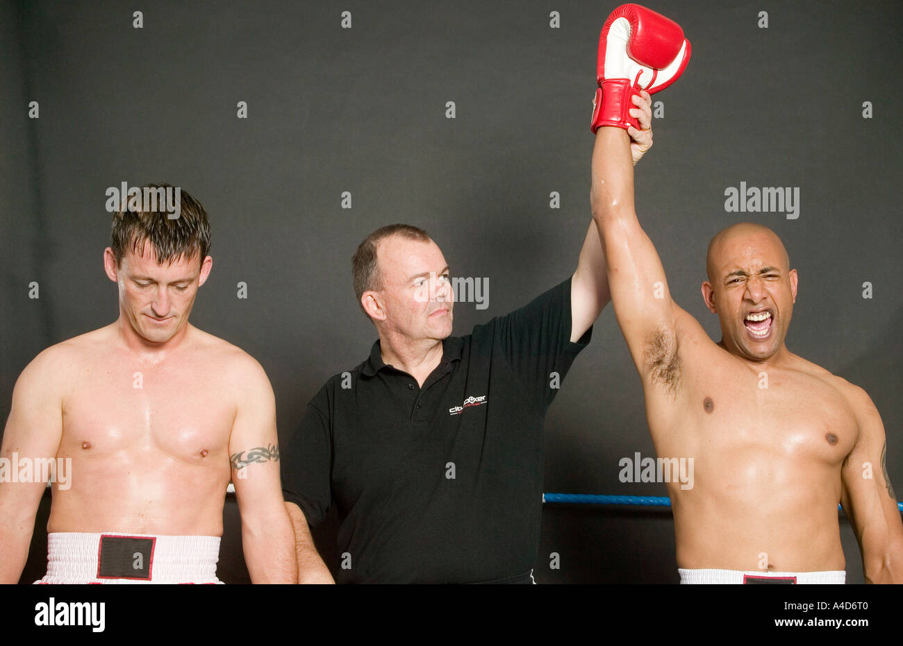 Winner loser boxing hi-res stock photography and images - Alamy