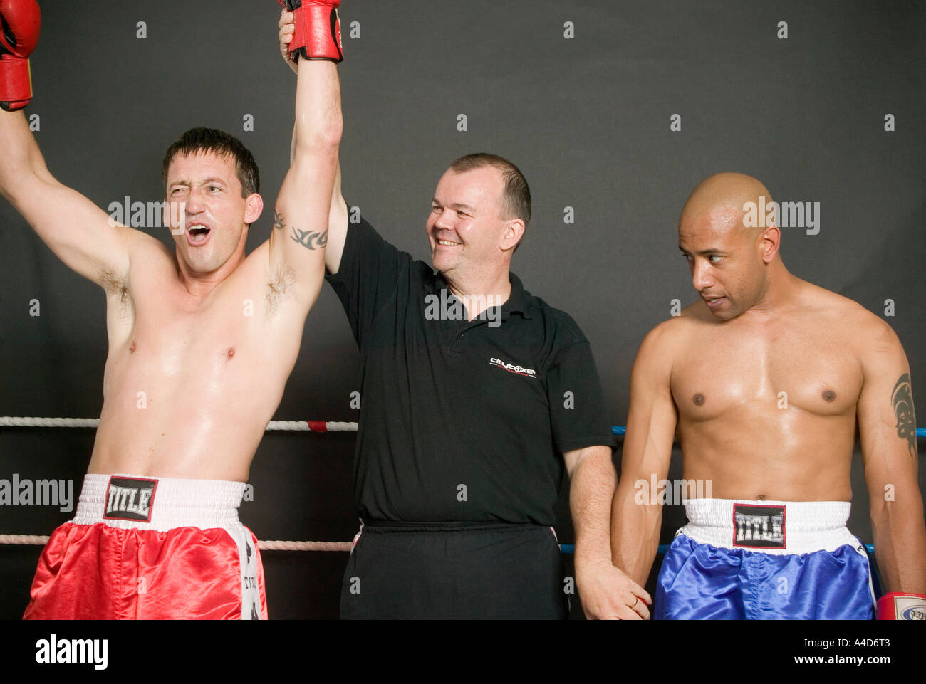 Winner loser boxing hi-res stock photography and images - Alamy