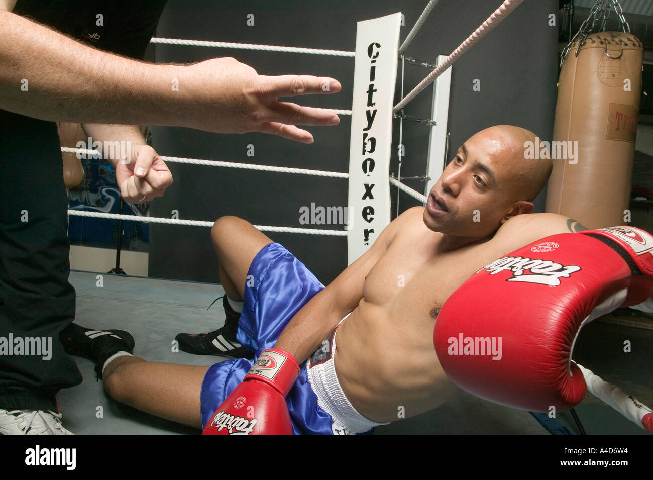 Standing eight count hi-res stock photography and images - Alamy