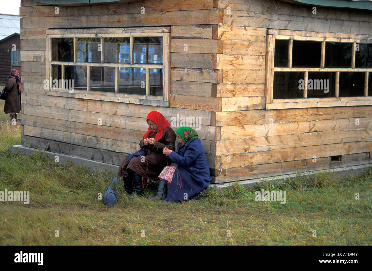 Yvolginsky Monastery, 23/9/92 Woman Telling Prayer Beads, waiting for ...