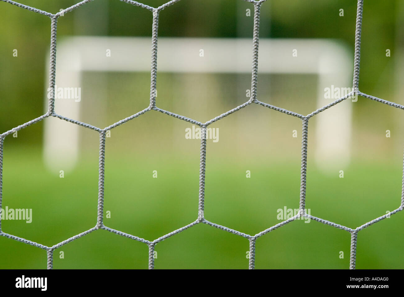 Football or soccer goal posts and nets Stock Photo - Alamy