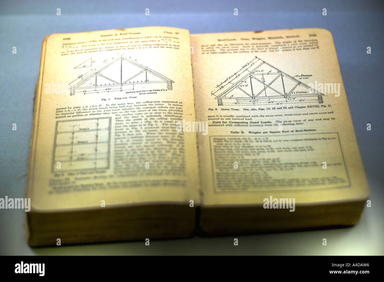 Old tattered open book Stock Photo - Alamy