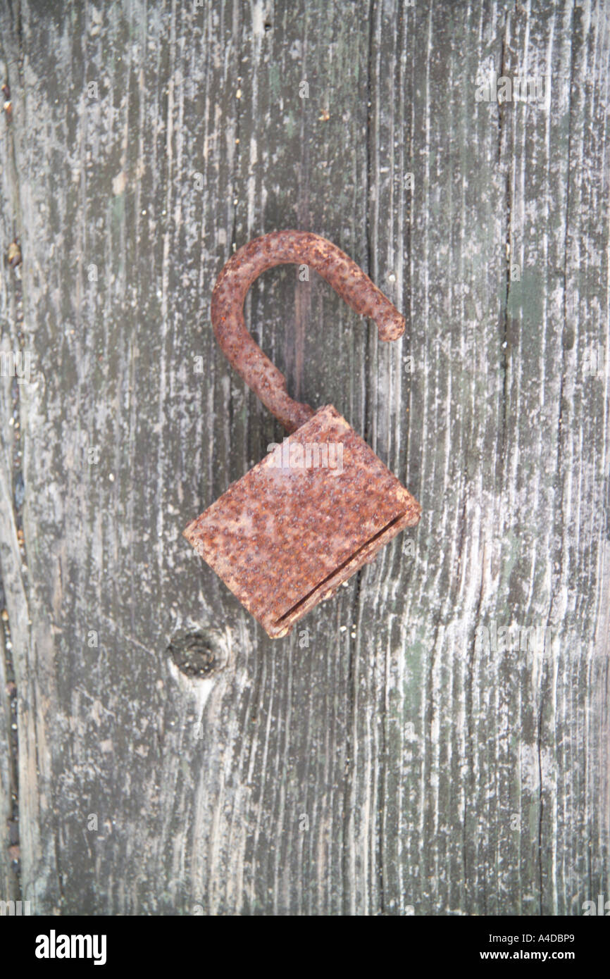 Useless lock hi-res stock photography and images - Alamy