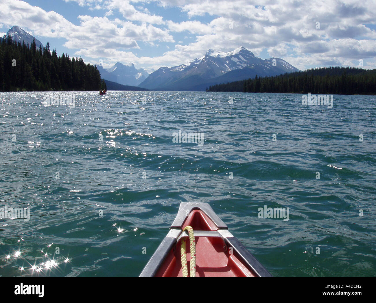 Canoeing on lake in park hi-res stock photography and images - Alamy