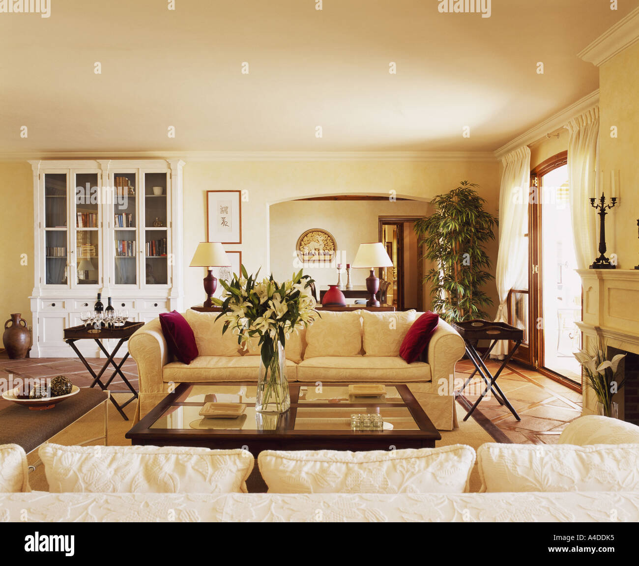 Furniture neutral sofa spain hi-res stock photography and images - Alamy