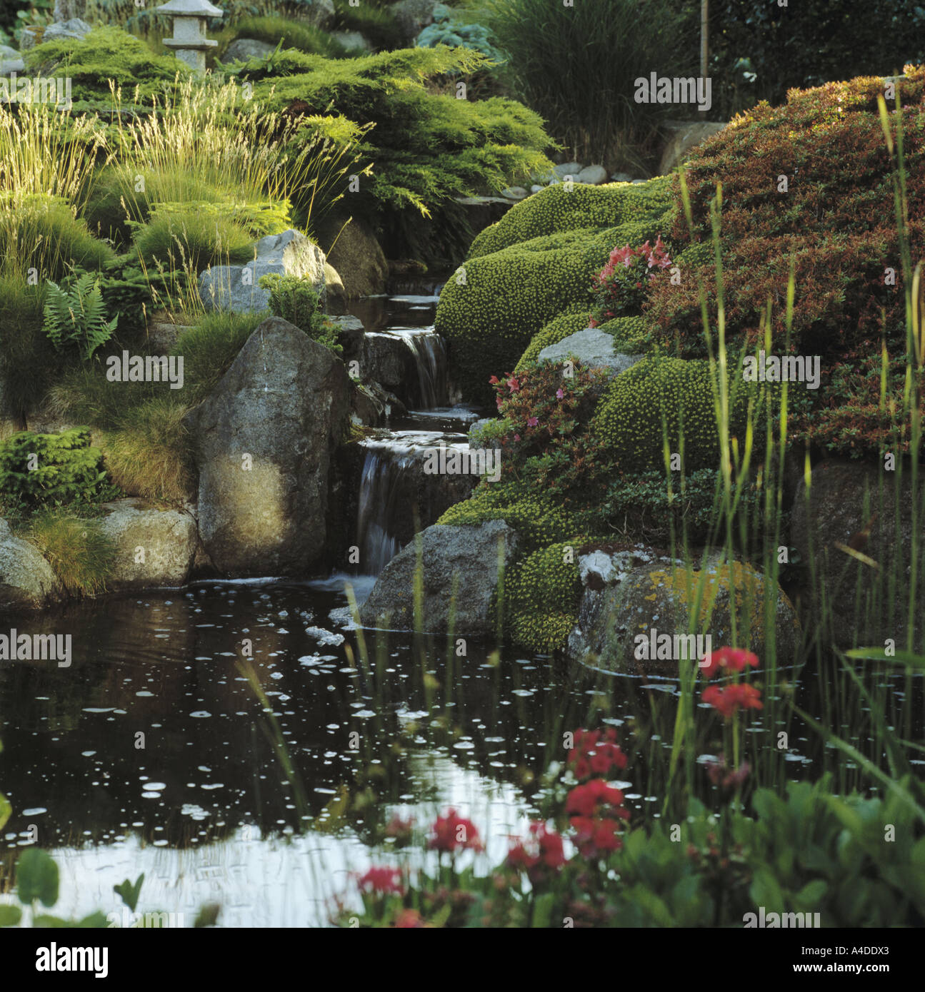 Garden Water Feature Stock Photo - Alamy