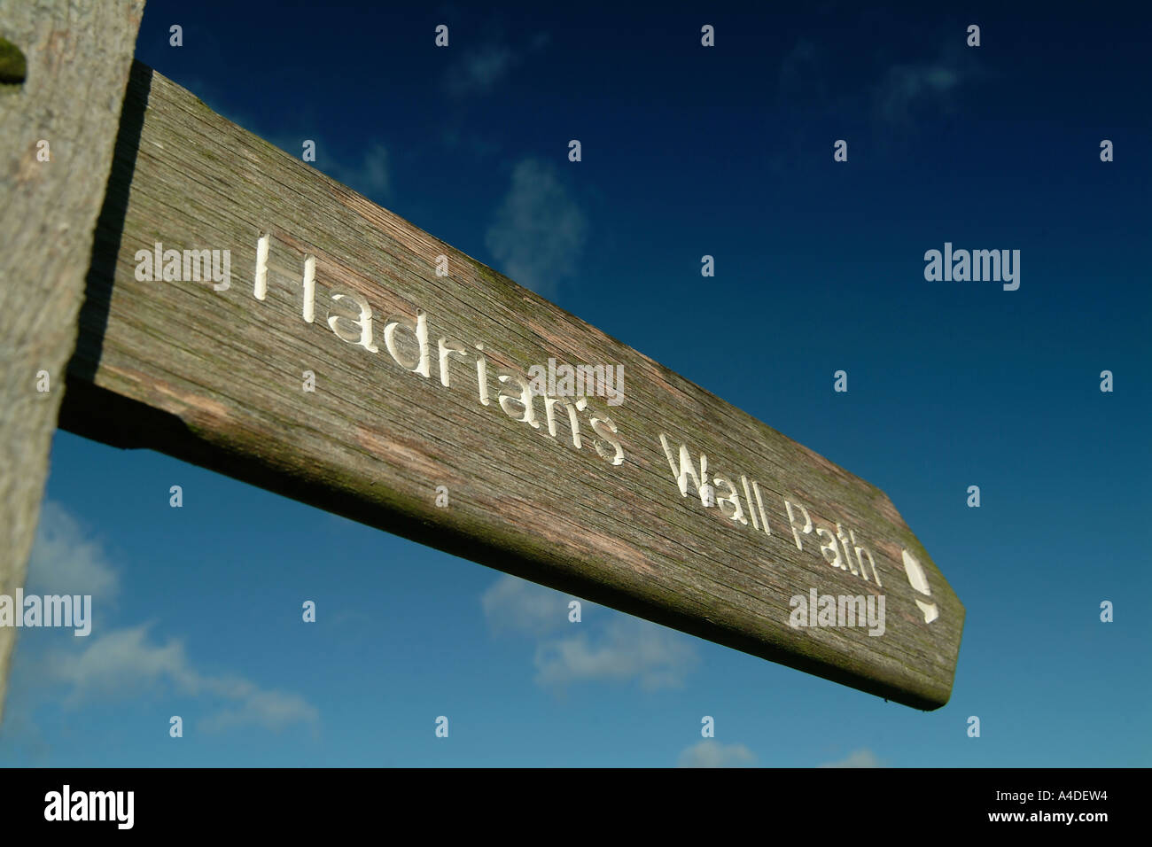 End of hadrians wall hi-res stock photography and images - Alamy