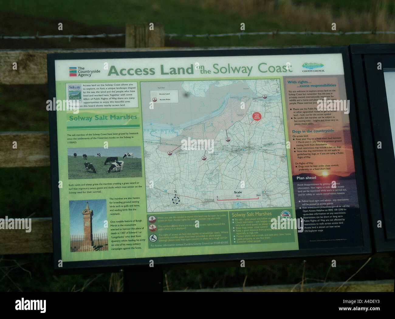 Cumbria coast walk solway hi-res stock photography and images - Alamy