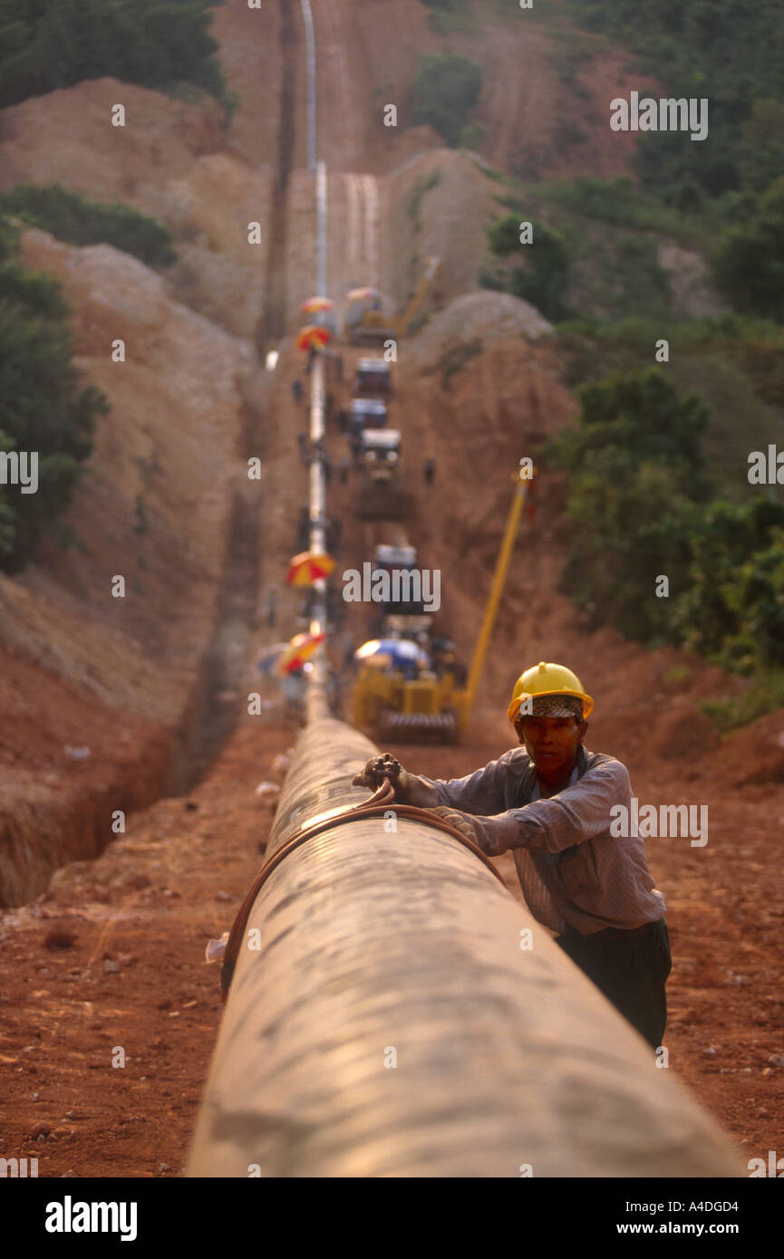 Gas pipeline laying hi-res stock photography and images - Alamy