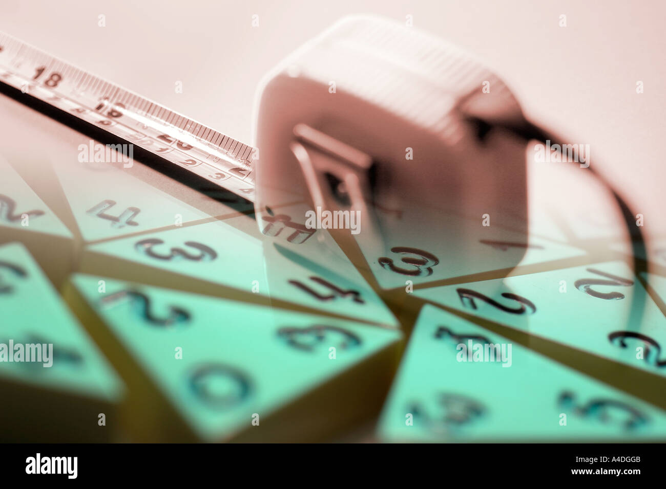 Brain measuring tape hi-res stock photography and images - Alamy