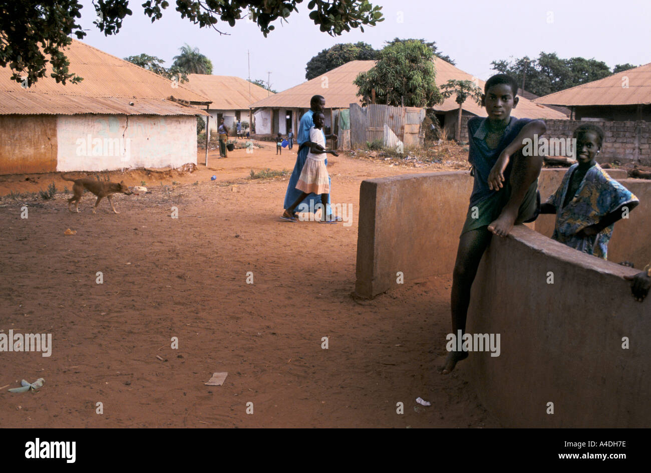 Villagers pose hi-res stock photography and images - Alamy