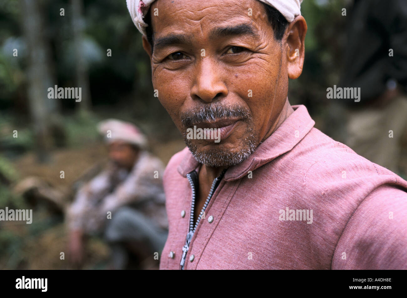 A man from a village in Assam, India Stock Photo - Alamy