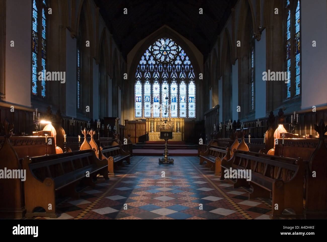 Merton College Chapel Oxford Stock Photo - Alamy