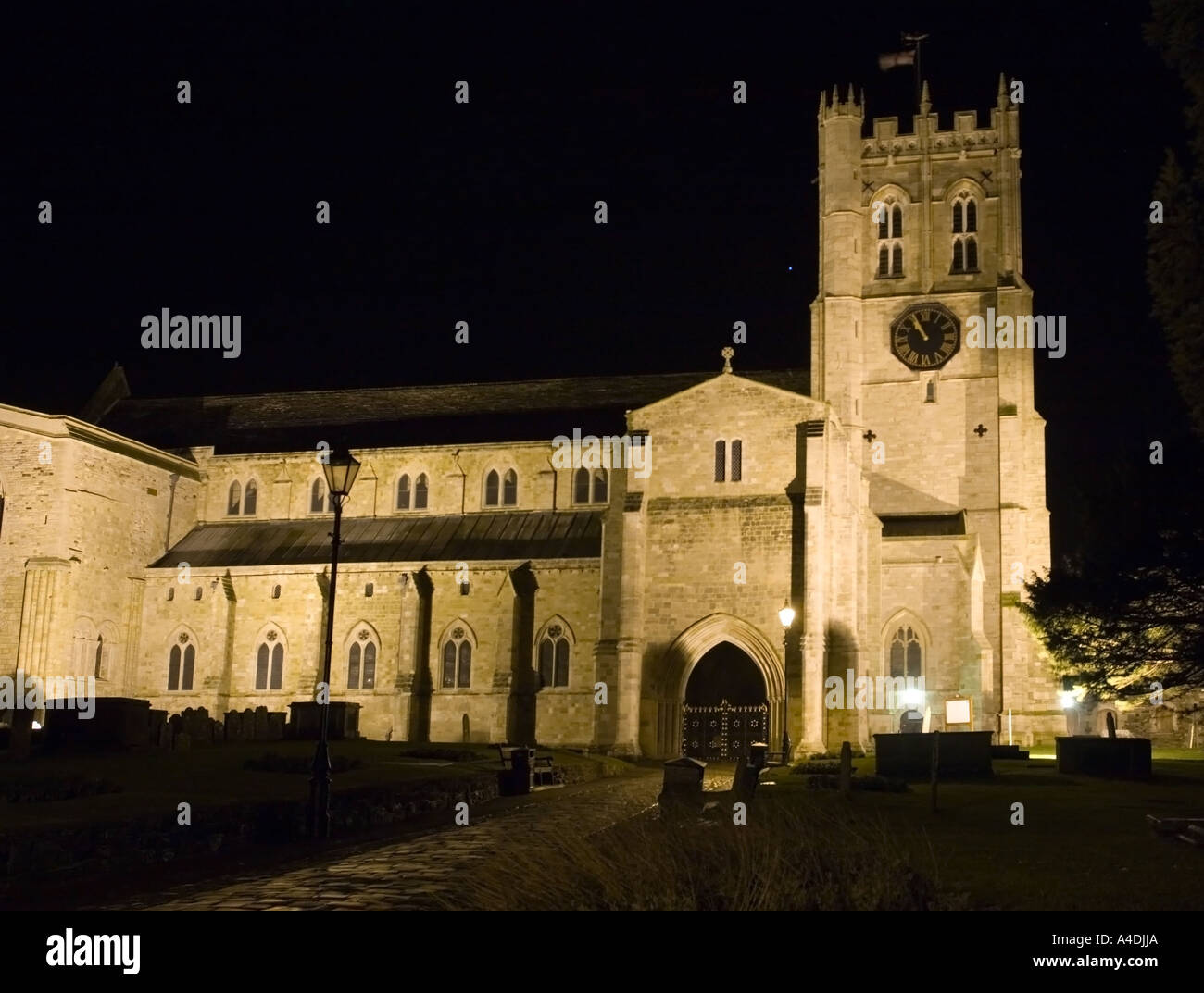 Christchurch Priory - Dorset Stock Photo - Alamy