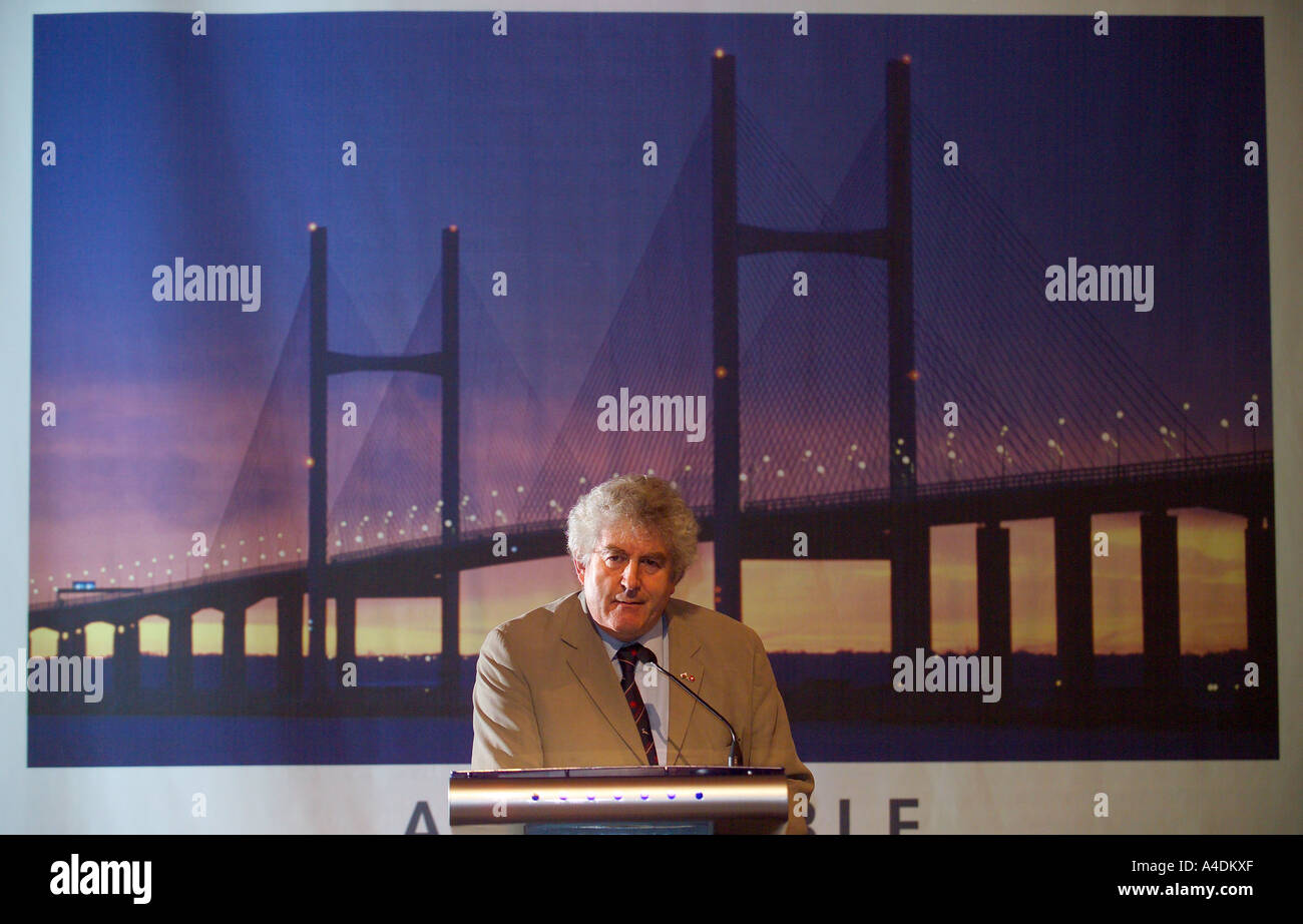 Rhodri Morgan First Minister of Wales Personalities Wales Stock Photo ...