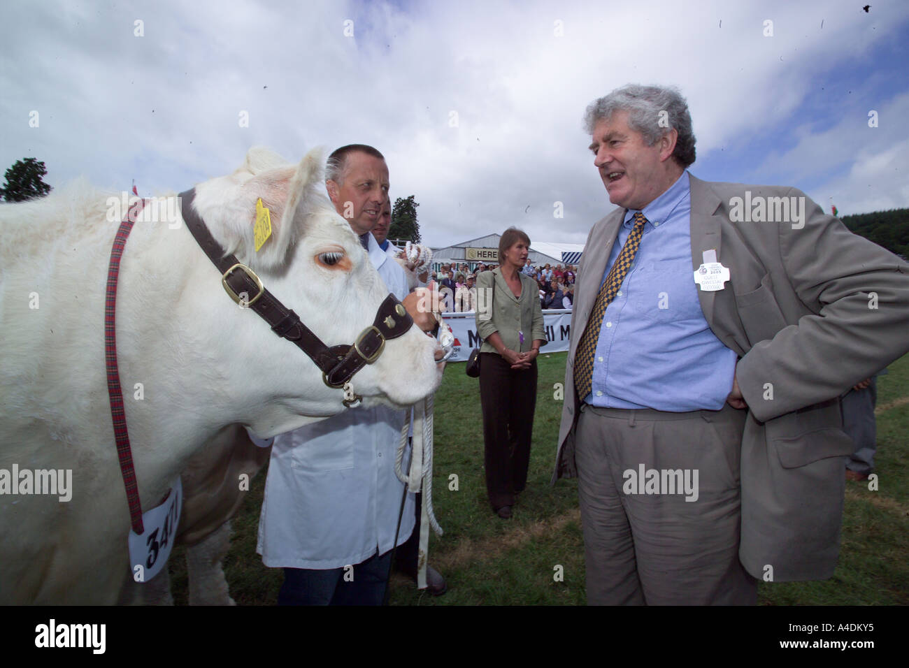 Rhodri Morgan Royal Welsh Show Builth Wells Mid Wales Stock Photo - Alamy