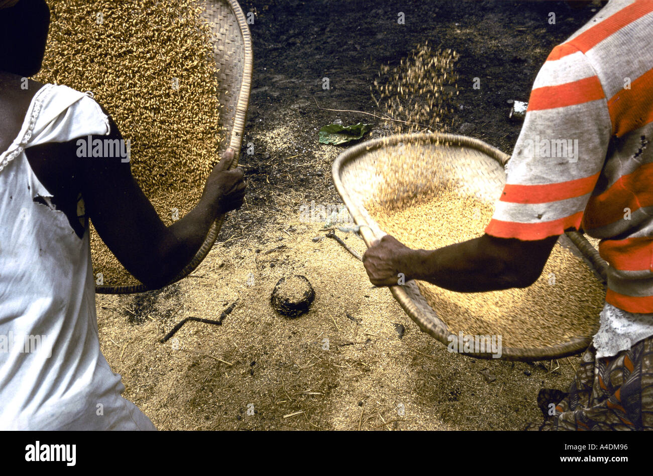 African winnowing hi-res stock photography and images - Alamy