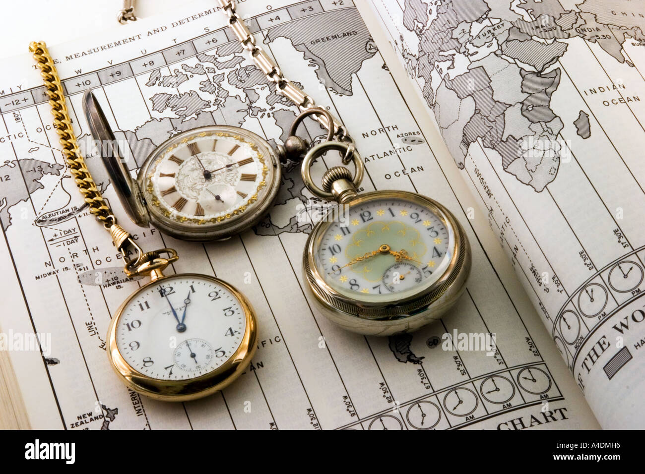 Time around the world Stock Photo - Alamy