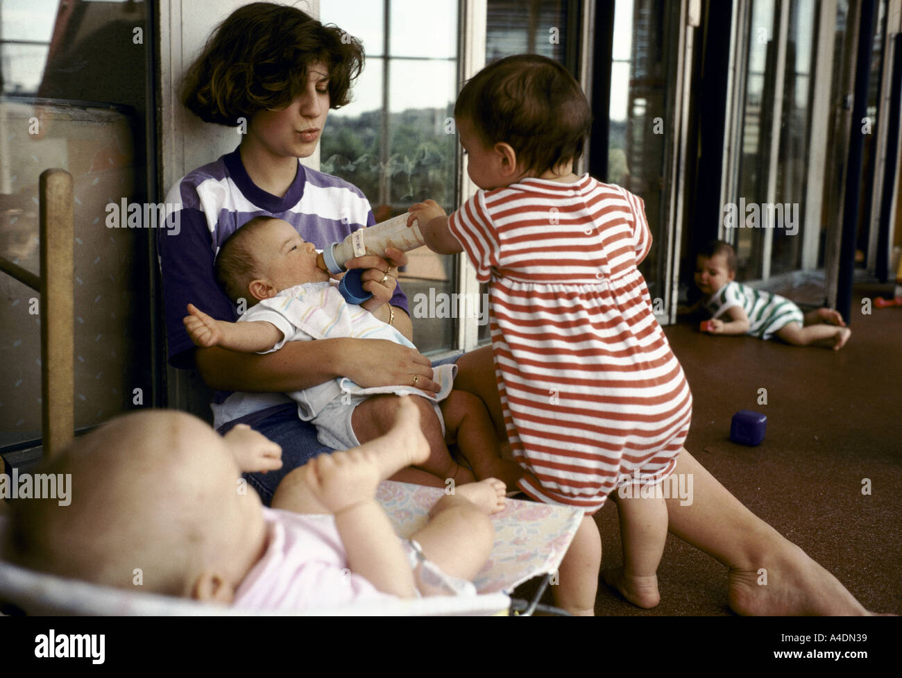 Baby toddler child kid babies toddlers children kids hi-res stock ...