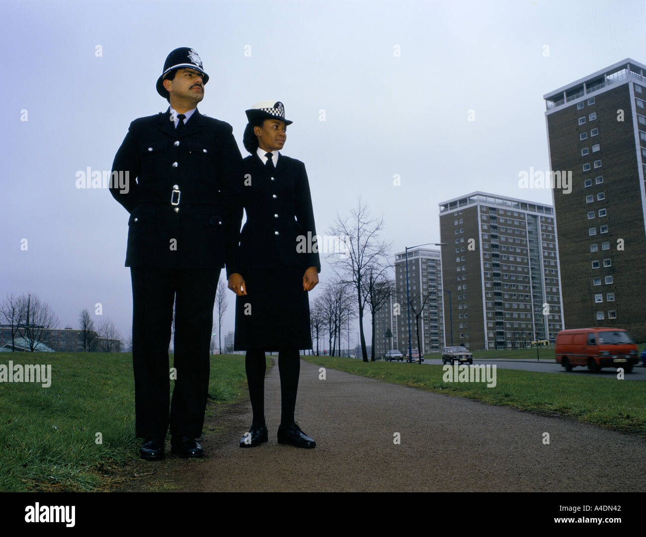 Black policeman hi-res stock photography and images - Alamy