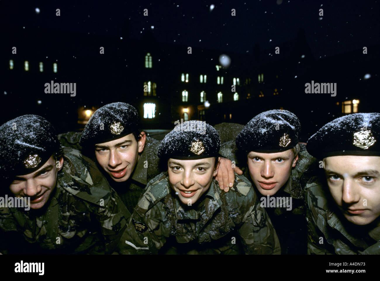 Five boys from the Combined Cadet Force, Tonbridge School Stock Photo ... Five boys from the Combined Cadet Force, Tonbridge School Stock Photo ...