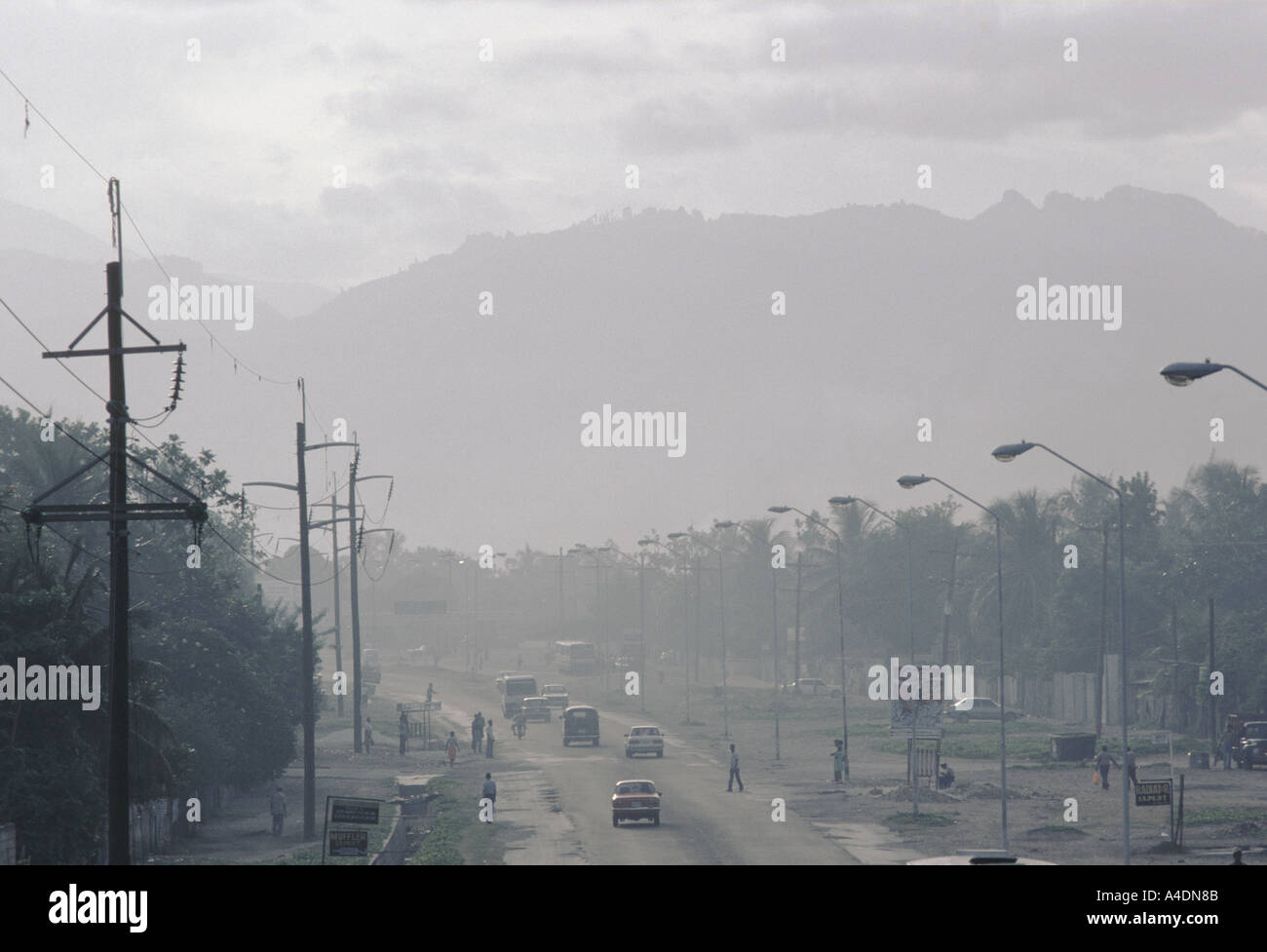 Kingston street scene jamaica west hi-res stock photography and images ...