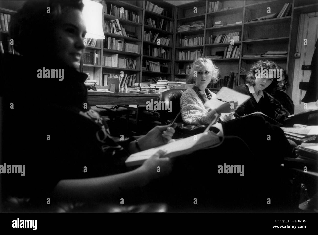 A tutorial at Christchurch College, Oxford University Stock Photo - Alamy