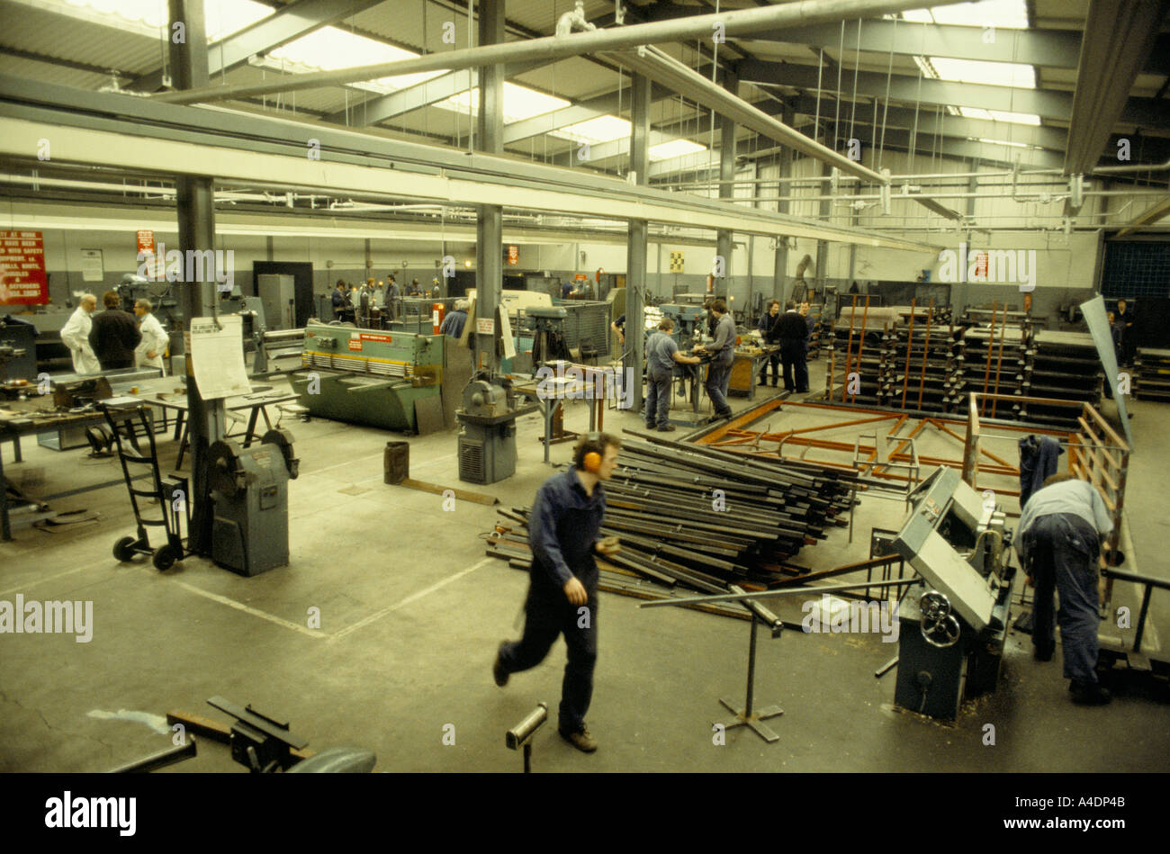 The workshop at Saughton Prison Stock Photo - Alamy