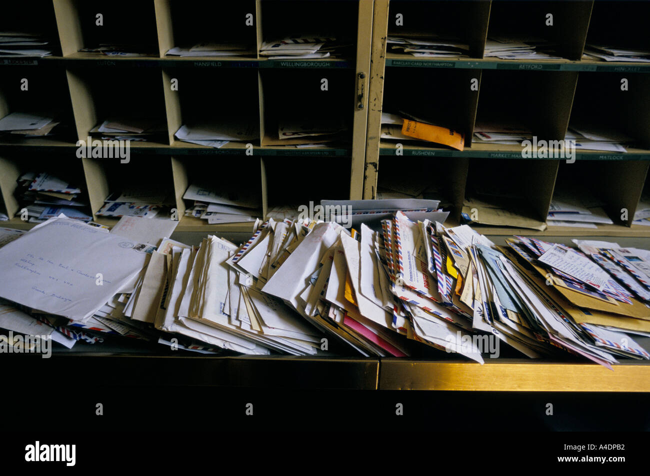 Post office counter letter hi-res stock photography and images - Alamy