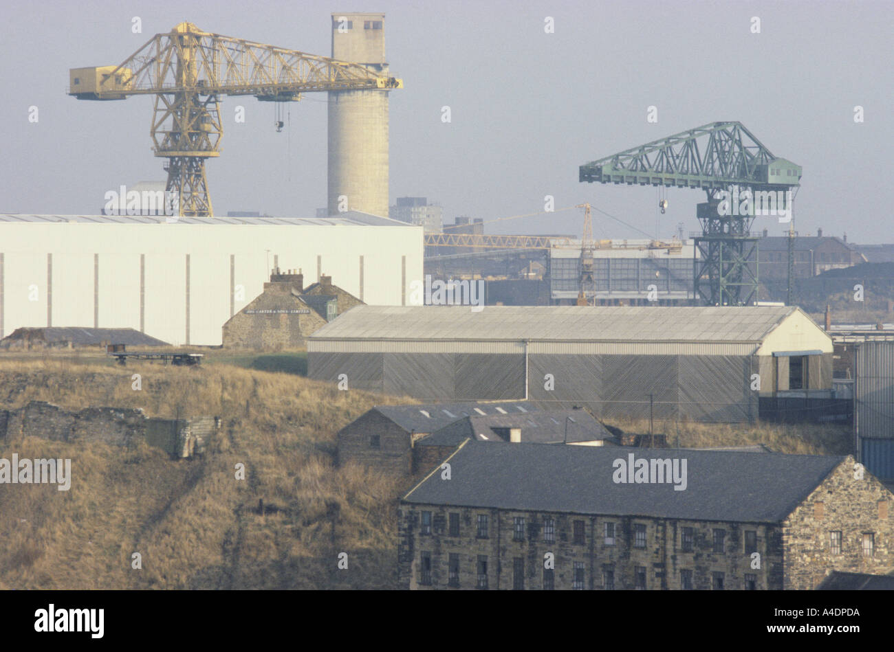 A shipyard in Sunderland, UK Stock Photo - Alamy
