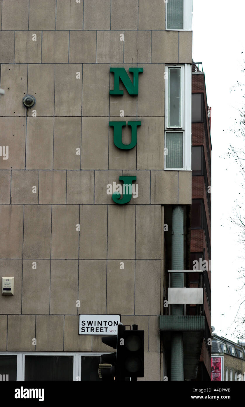 Acorn House the former home of the National Union of Journalists in ...