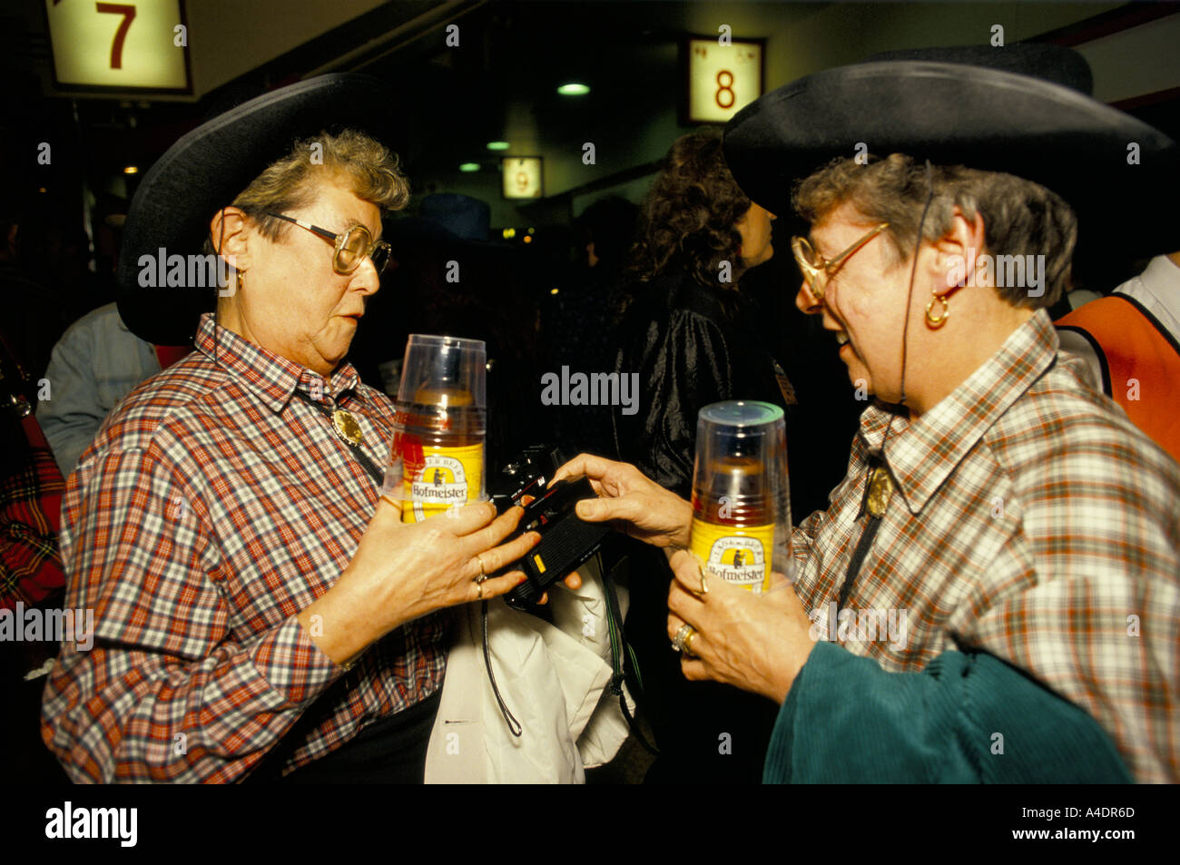 Cowboy drinking beer hi-res stock photography and images - Alamy
