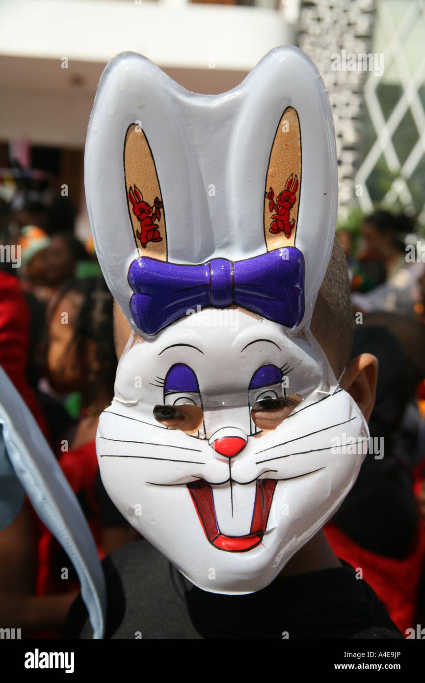 Rabbit at the carnival Mindelo Sao Vicente Stock Photo - Alamy