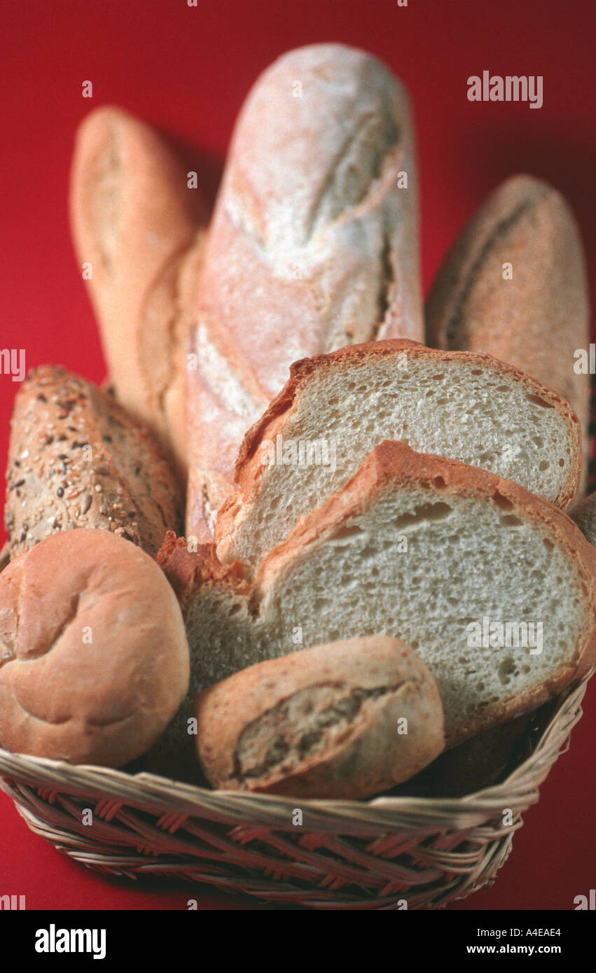 Assorted breads bread rolls hi-res stock photography and images - Alamy
